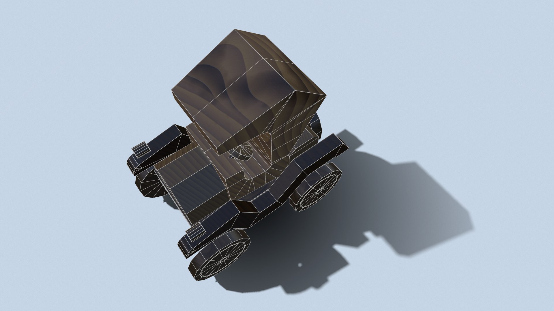3D Wooden Car Wood - TurboSquid 1233863