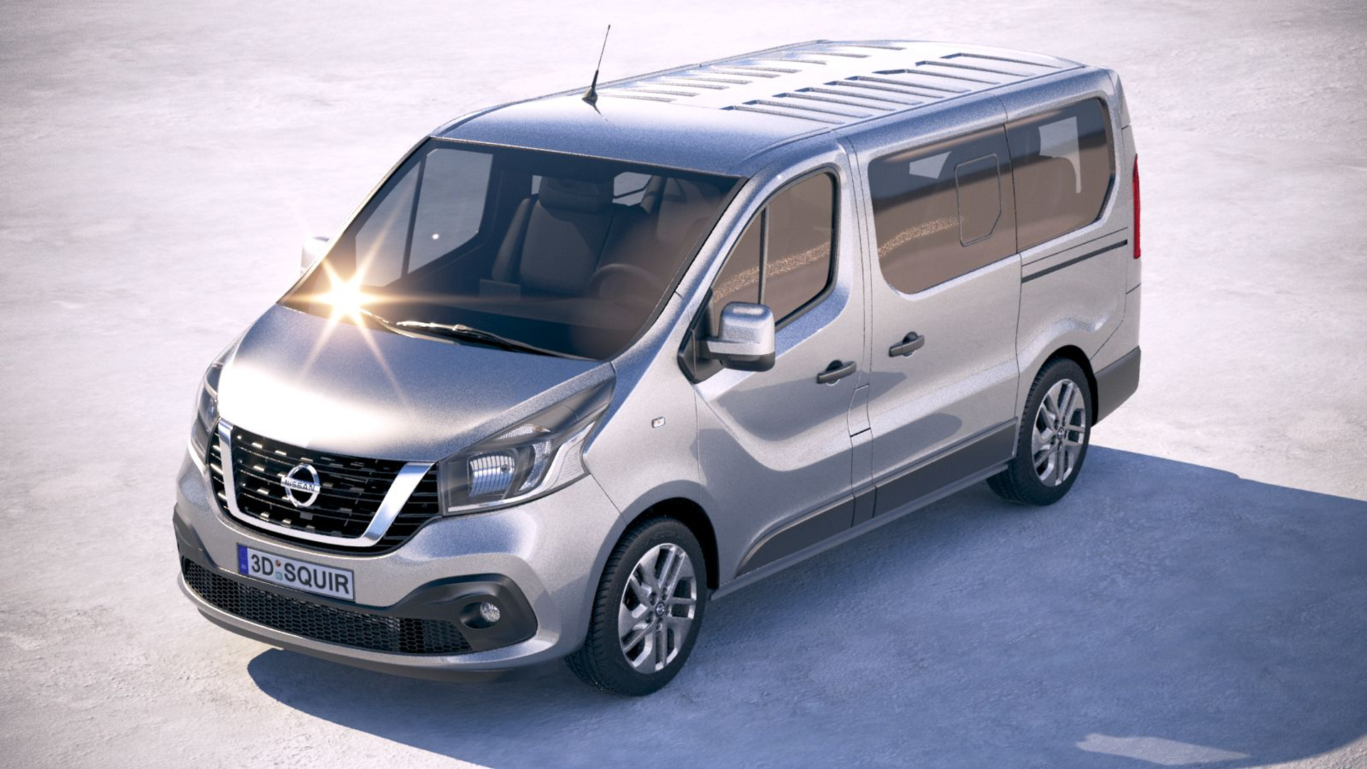 3D Nissan Nv300 Passenger Model - TurboSquid 1306627