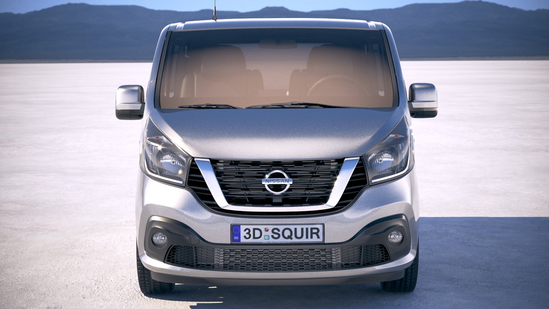 3D Nissan Nv300 Passenger Model - TurboSquid 1306627