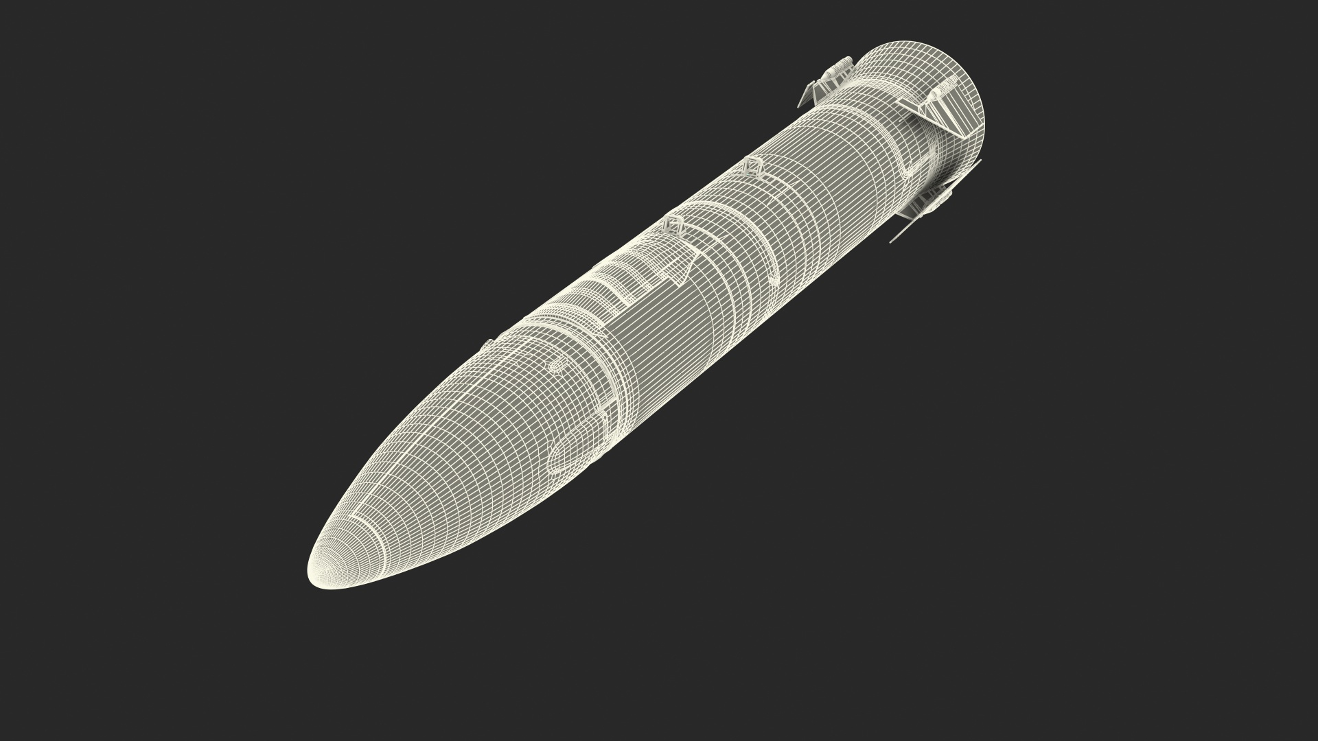 Hypersonic Missile AGM-183A ARRW 3D Model - TurboSquid 1918598