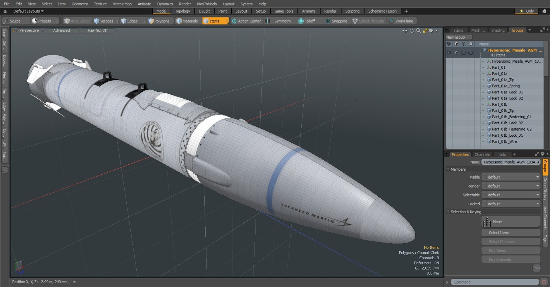 Hypersonic Missile AGM-183A ARRW 3D model - TurboSquid 1918598