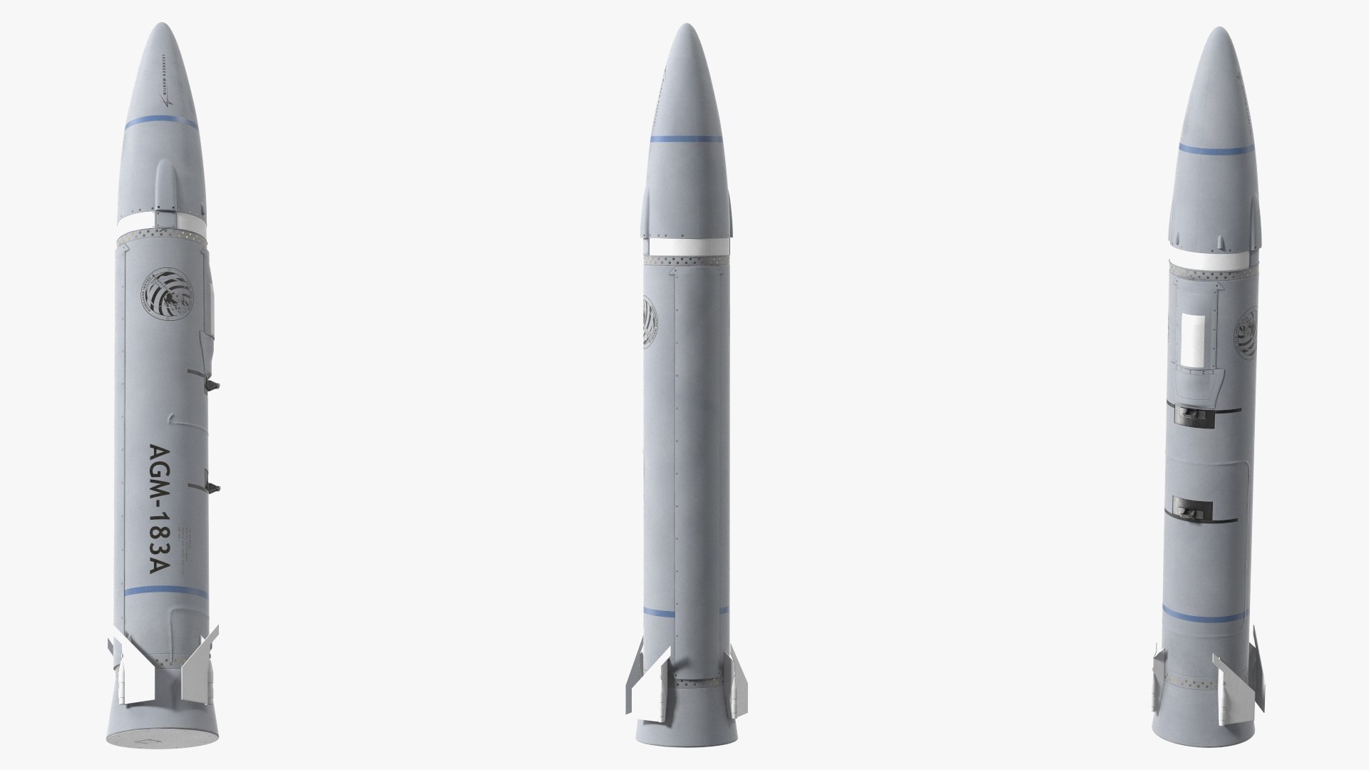 Hypersonic Missile AGM-183A ARRW 3D Model - TurboSquid 1918598