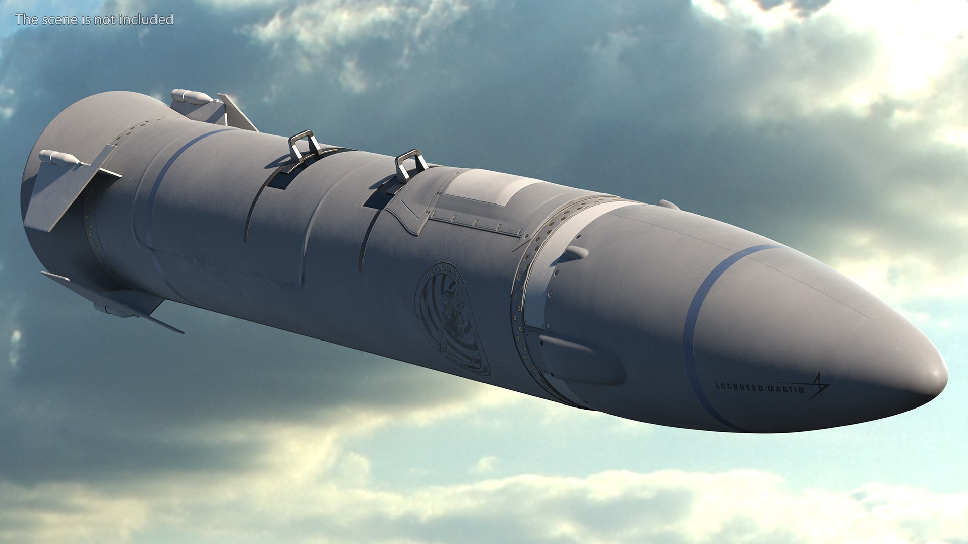 Hypersonic Missile AGM-183A ARRW 3D Model - TurboSquid 1918598
