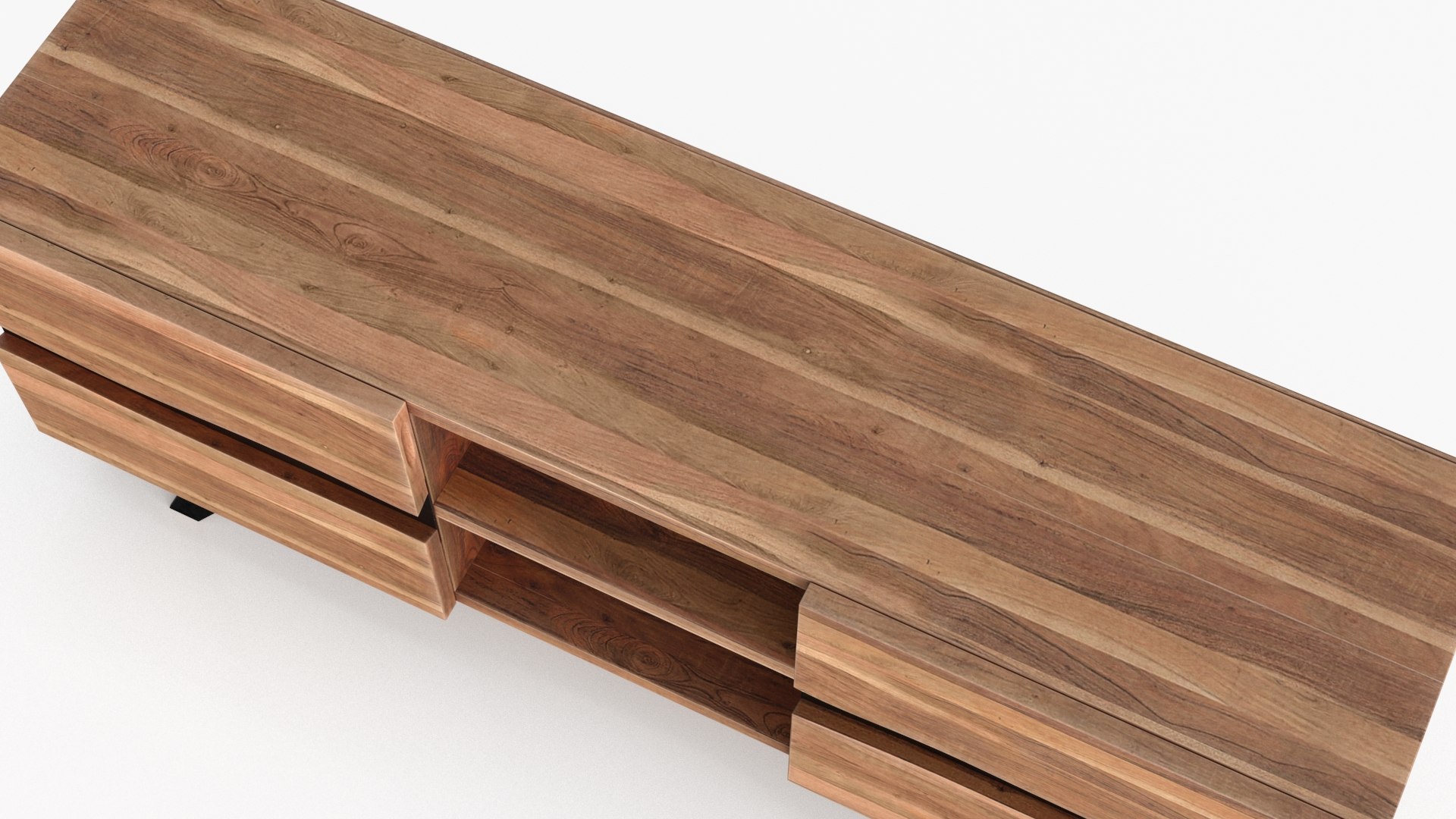 3D TV Console Table V2 Model - TurboSquid 2219504