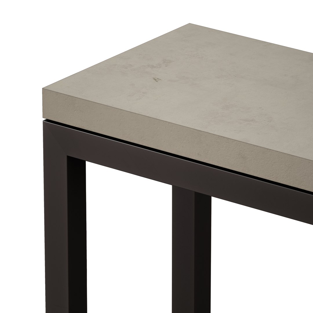 3D Model Console Concrete - TurboSquid 1676874