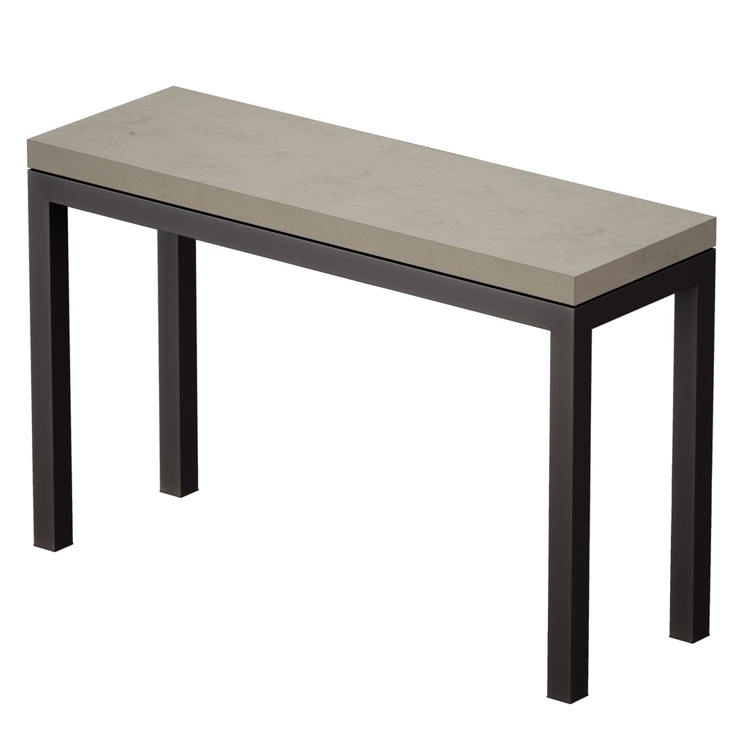 3D Model Console Concrete - TurboSquid 1676874