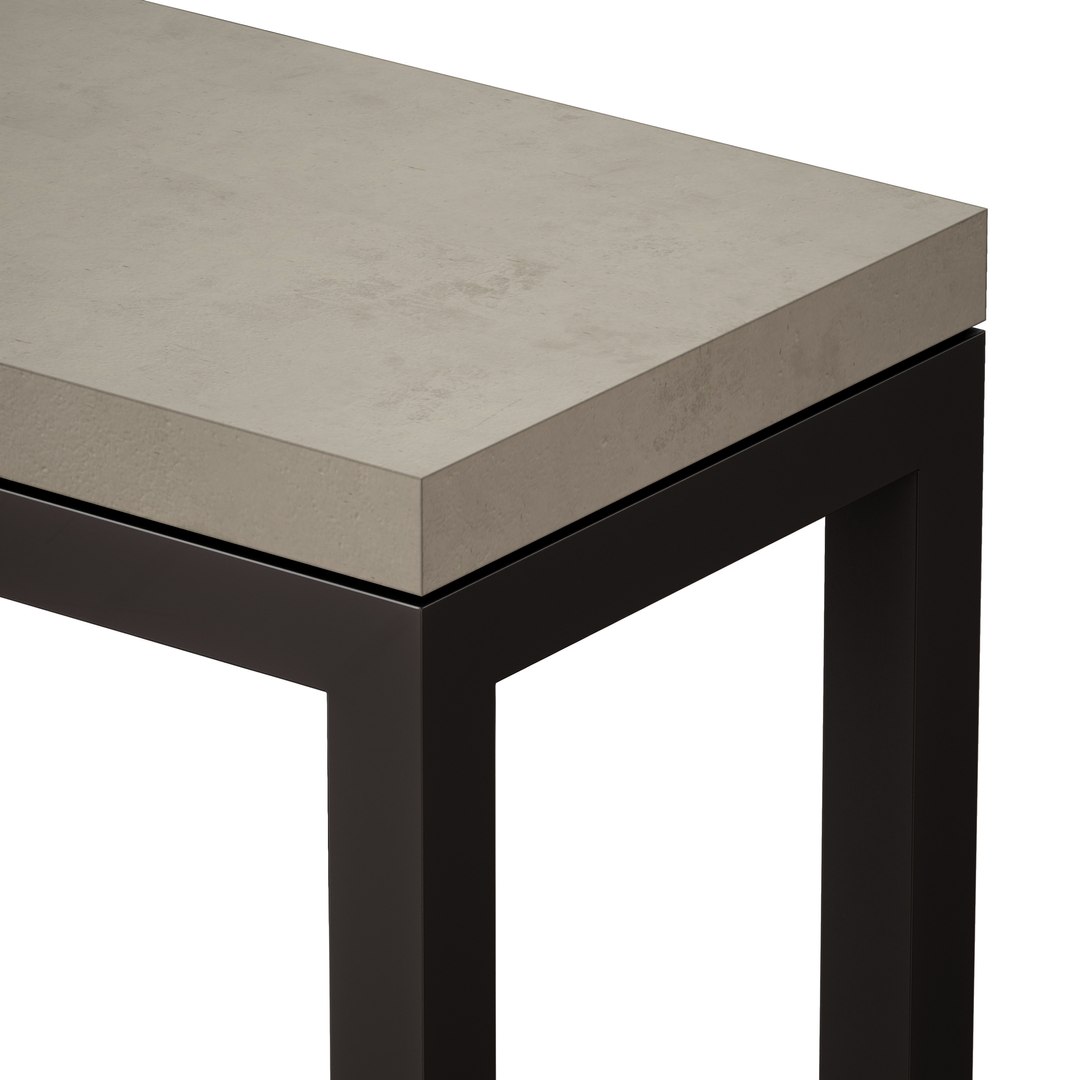 3D Model Console Concrete - TurboSquid 1676874
