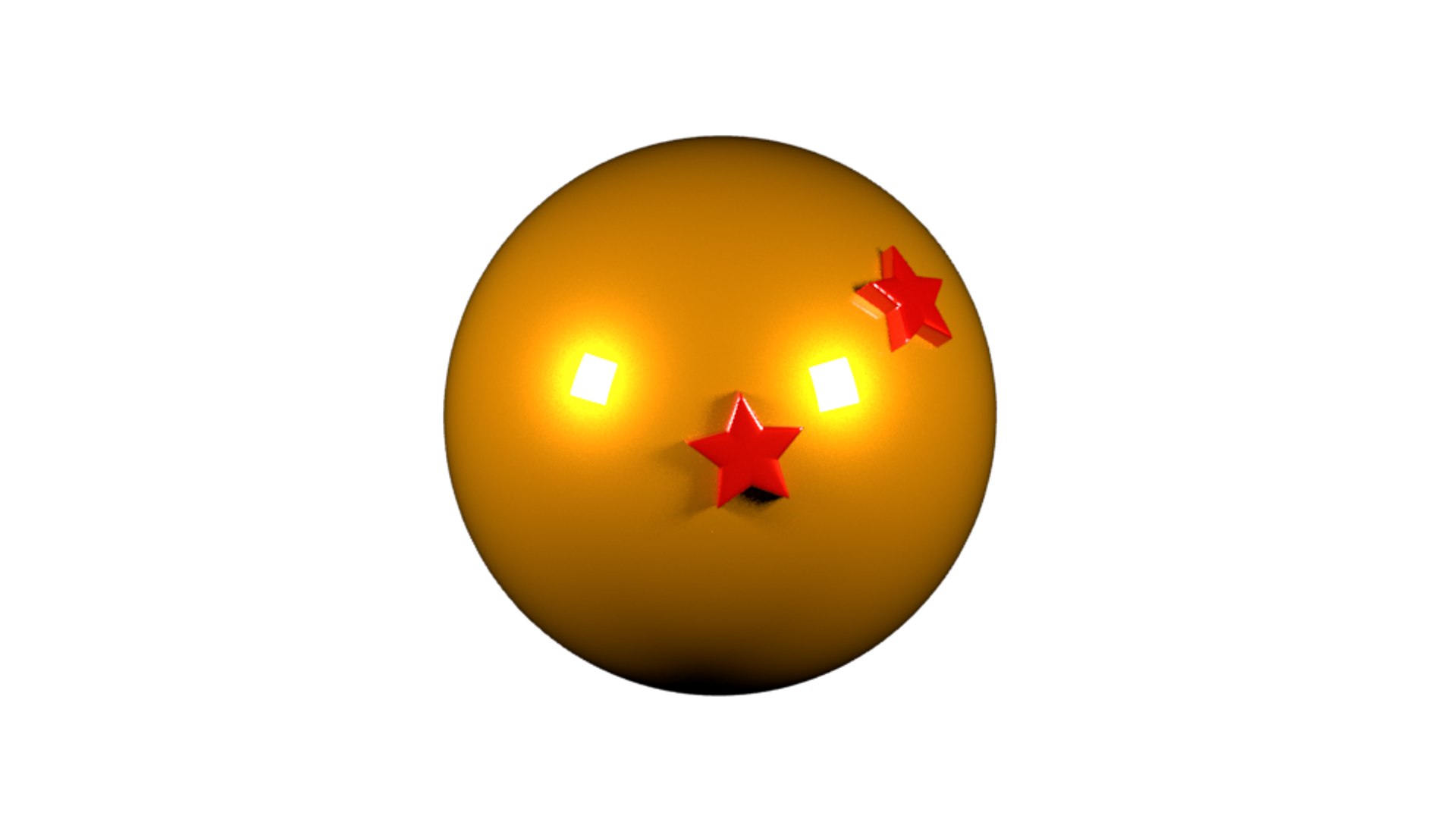 3D 2 Star Dragonball - TurboSquid 1571193
