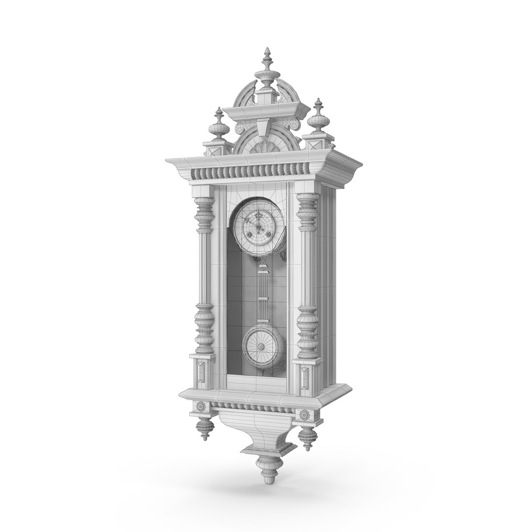 Wall Clock 3D Model - TurboSquid 2053218