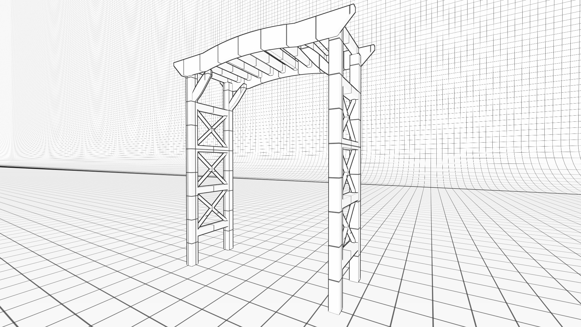 Trellis Arbor 3D model - TurboSquid 2008694