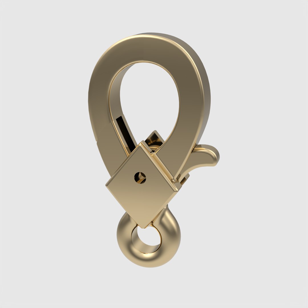 Free 3D Model Modern Lock Pendant JDBCo - TurboSquid 2340932