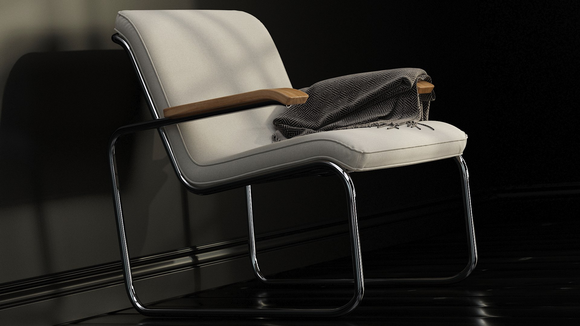Knoll MB Lounge Chair 3D model - TurboSquid 1952312