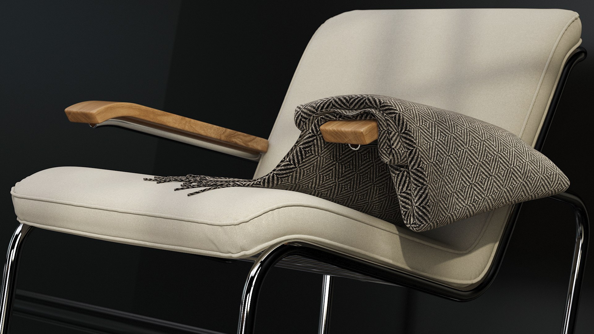 Knoll MB Lounge Chair 3D model - TurboSquid 1952312