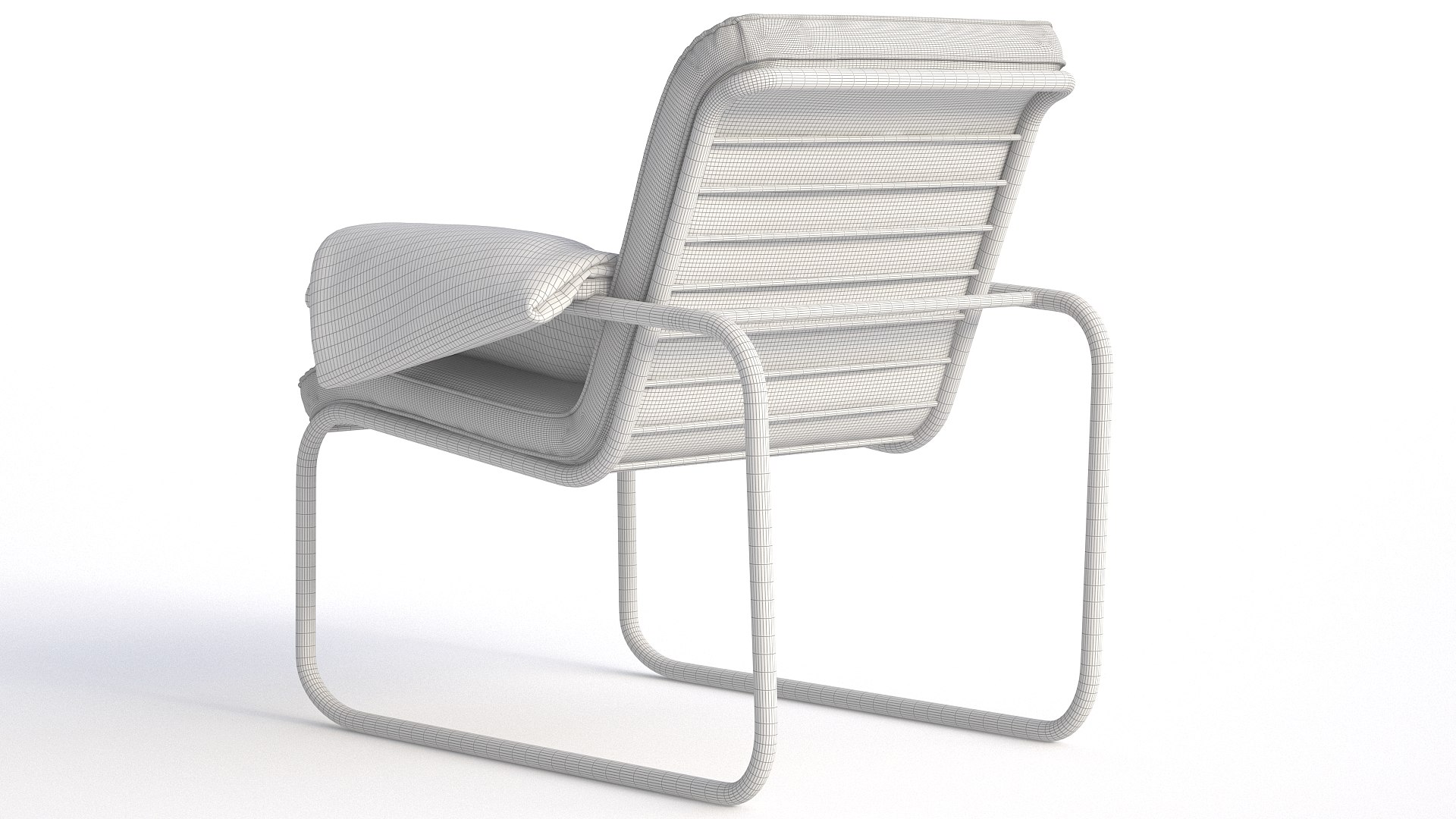 Knoll MB Lounge Chair 3D model - TurboSquid 1952312