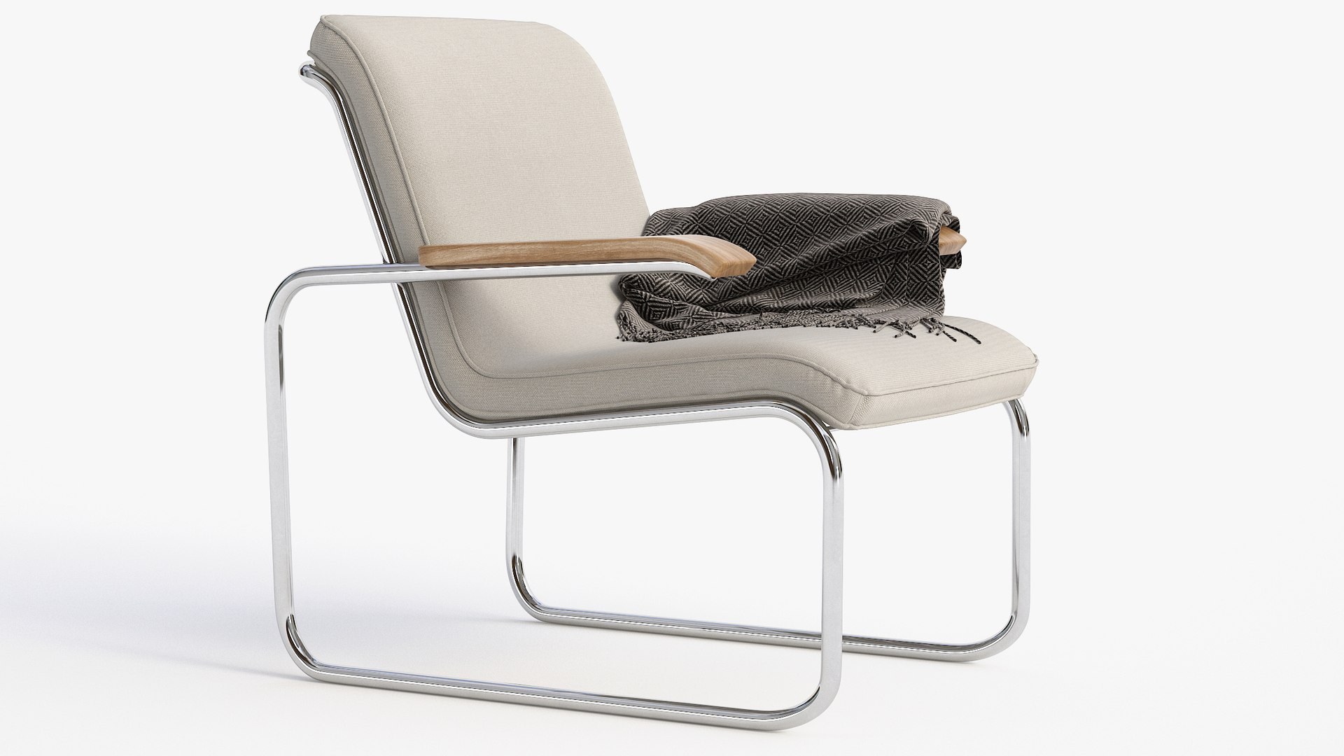 Knoll MB Lounge Chair 3D model - TurboSquid 1952312