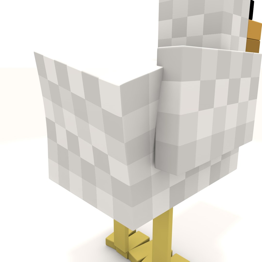 3d c4d chicken raptor rig
