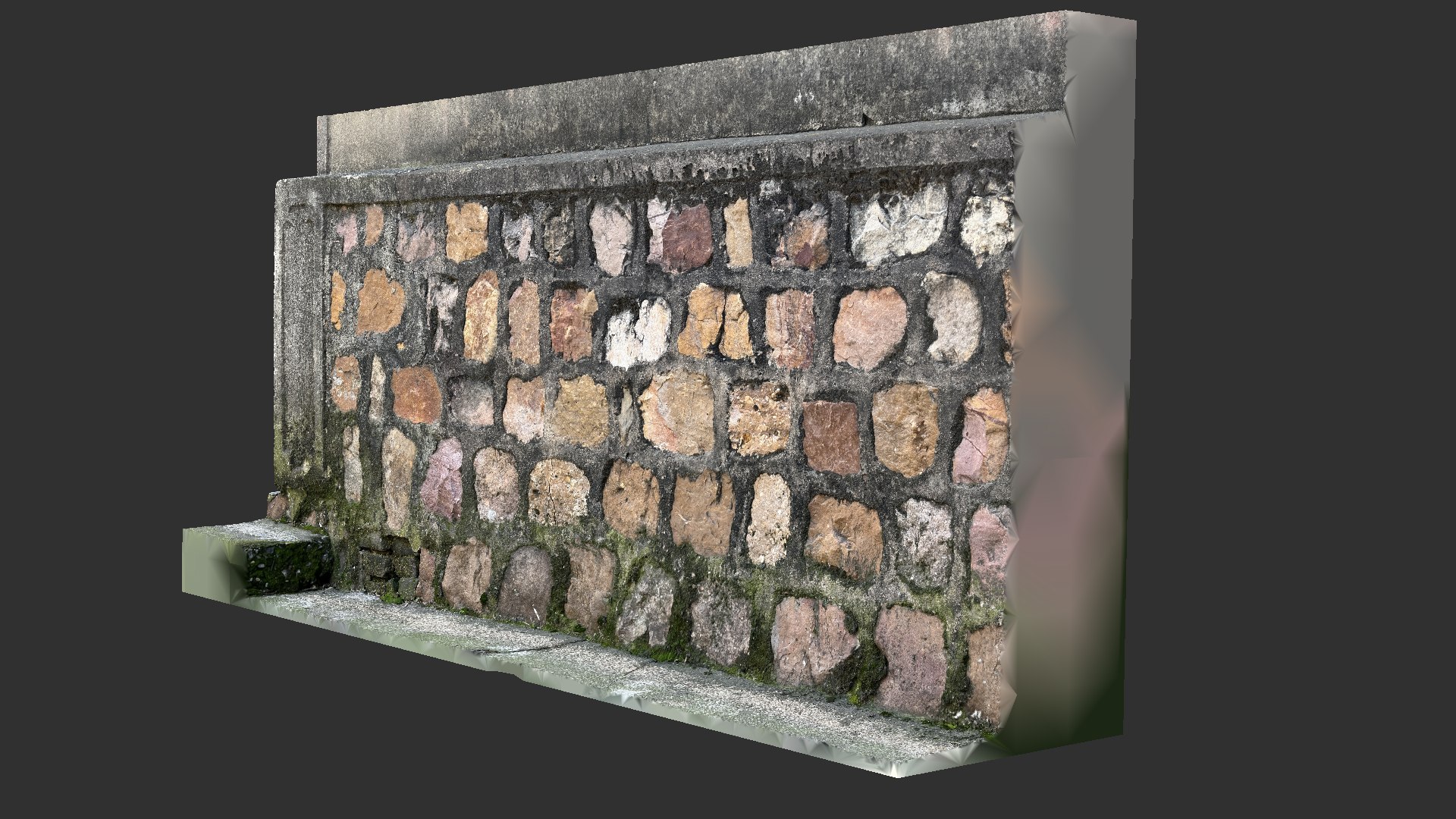 A stone wall 3d scan 3D - TurboSquid 2000116