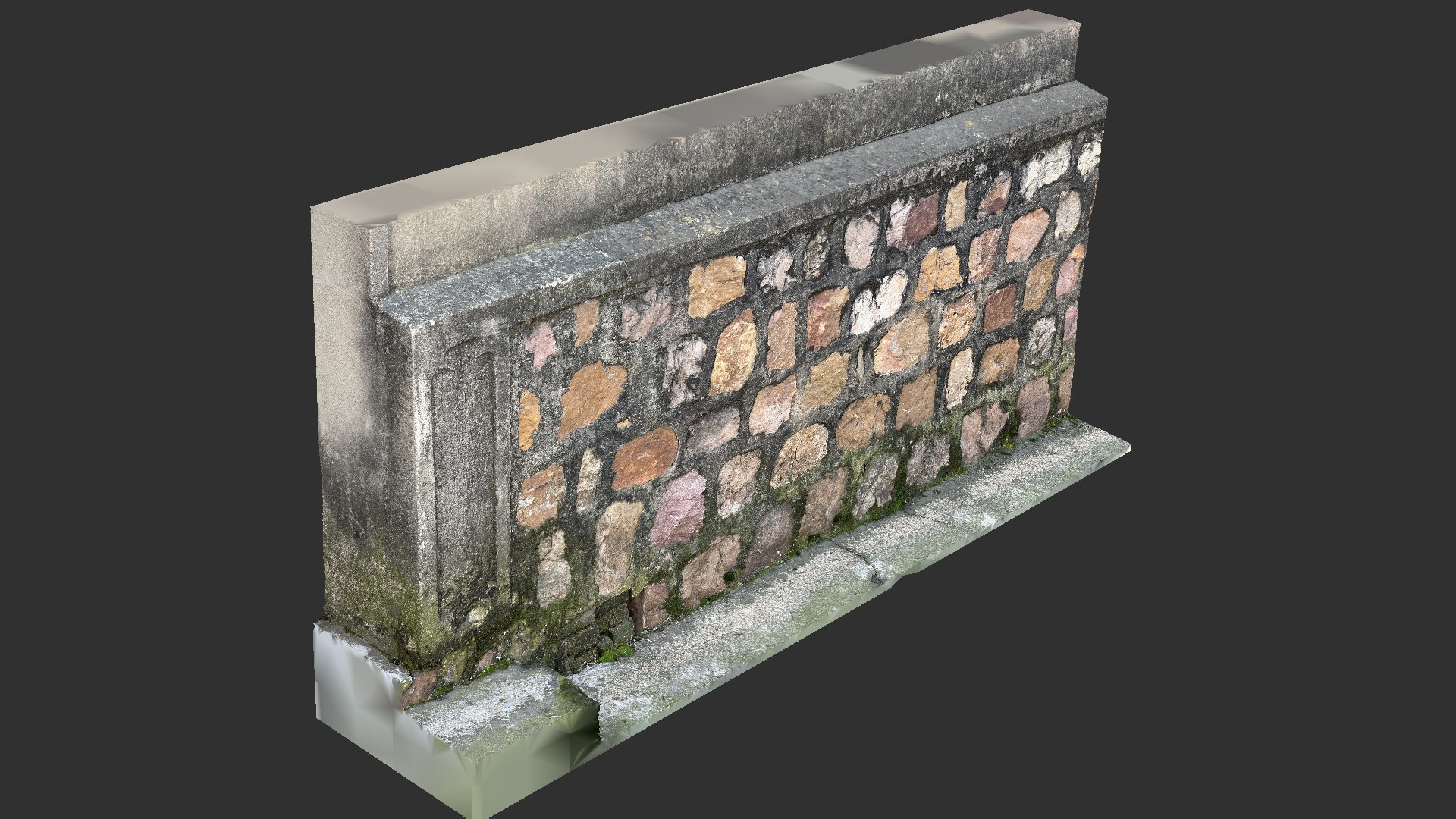 A stone wall 3d scan 3D - TurboSquid 2000116