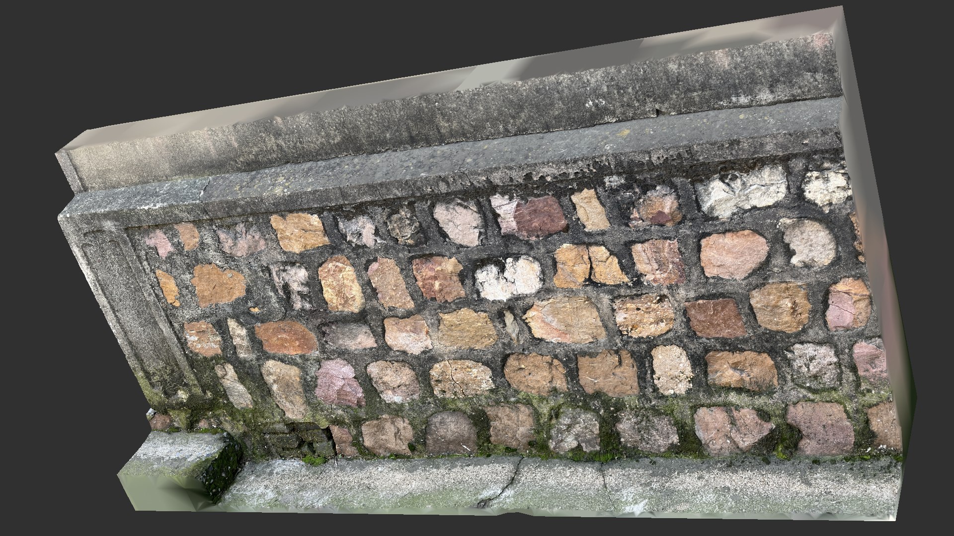 A stone wall 3d scan 3D - TurboSquid 2000116