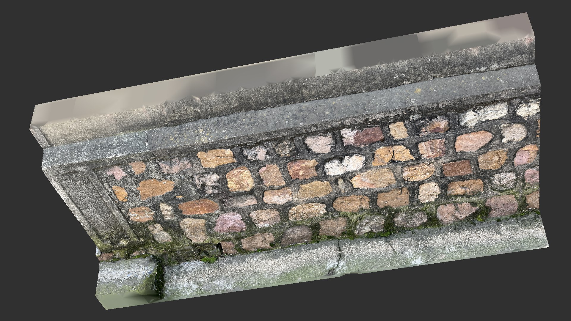 A stone wall 3d scan 3D - TurboSquid 2000116