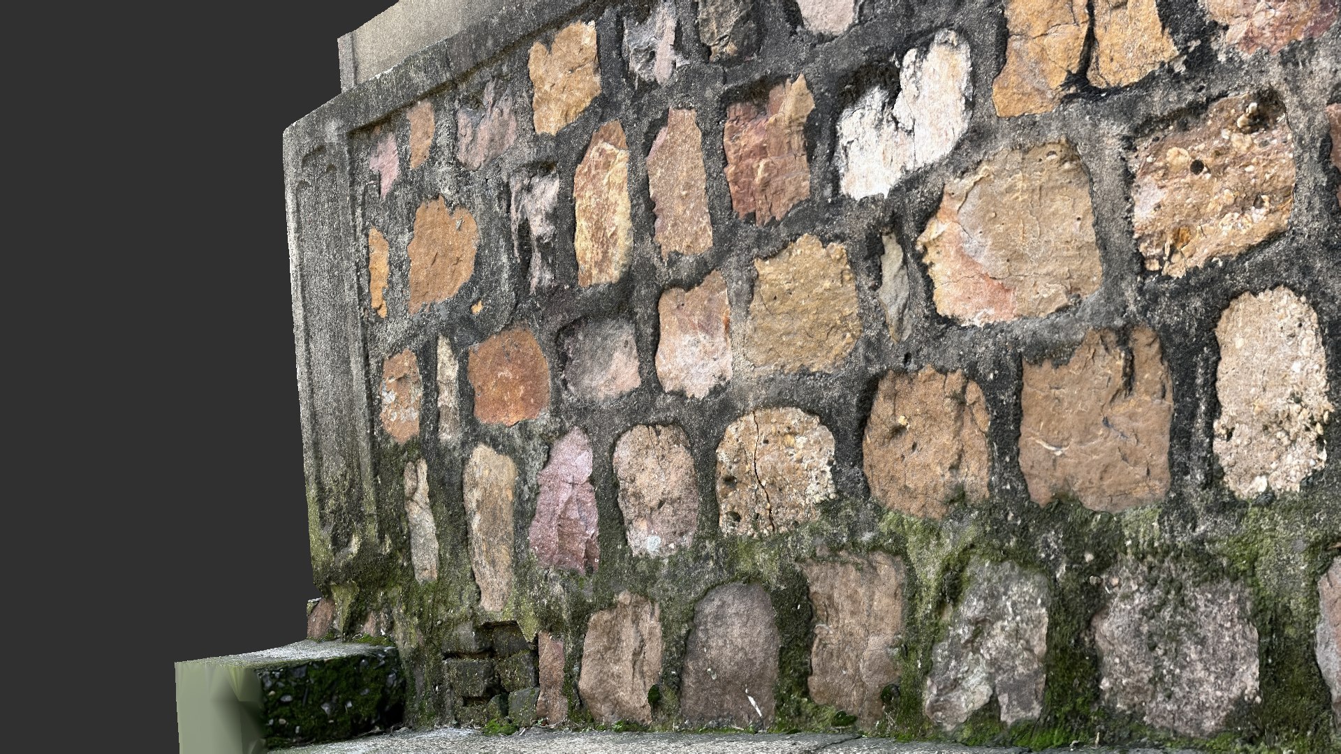 A stone wall 3d scan 3D - TurboSquid 2000116