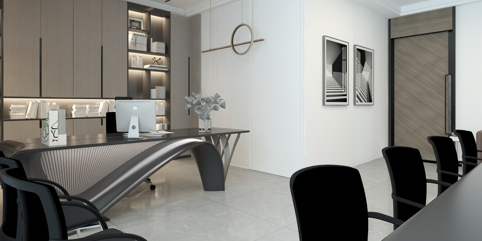 Modern Office 3D - TurboSquid 2129082