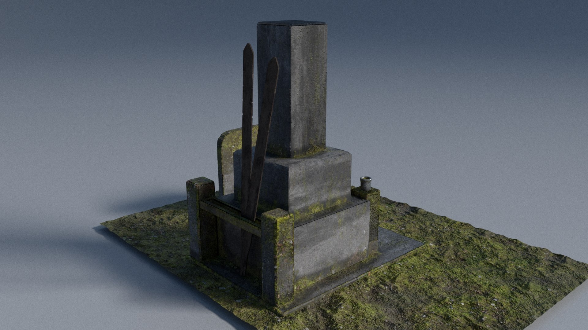 JapaneseGraveC 3D - TurboSquid 1754643