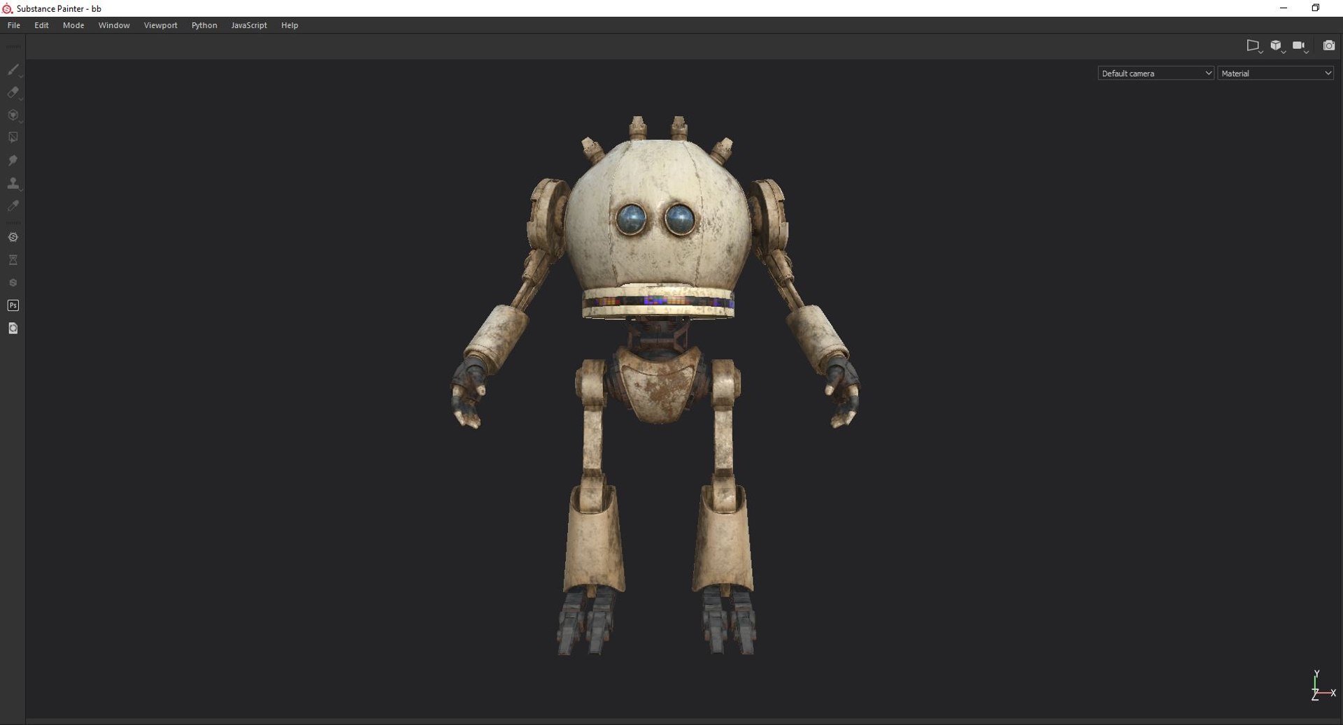 RETRO ROBOT TRON Model - TurboSquid 2412497