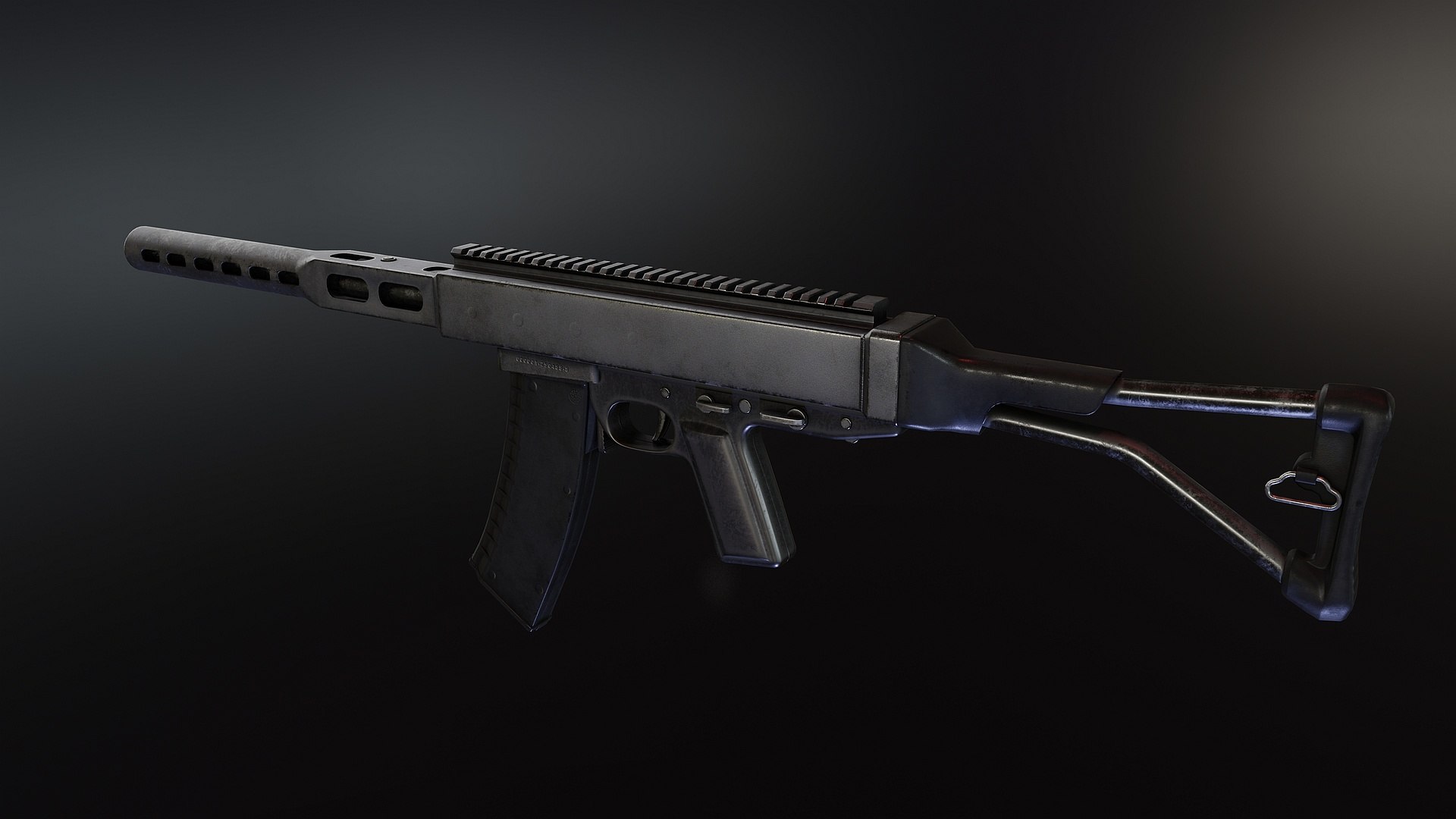 3D Hyde Carbine 1944 model - TurboSquid 1891593