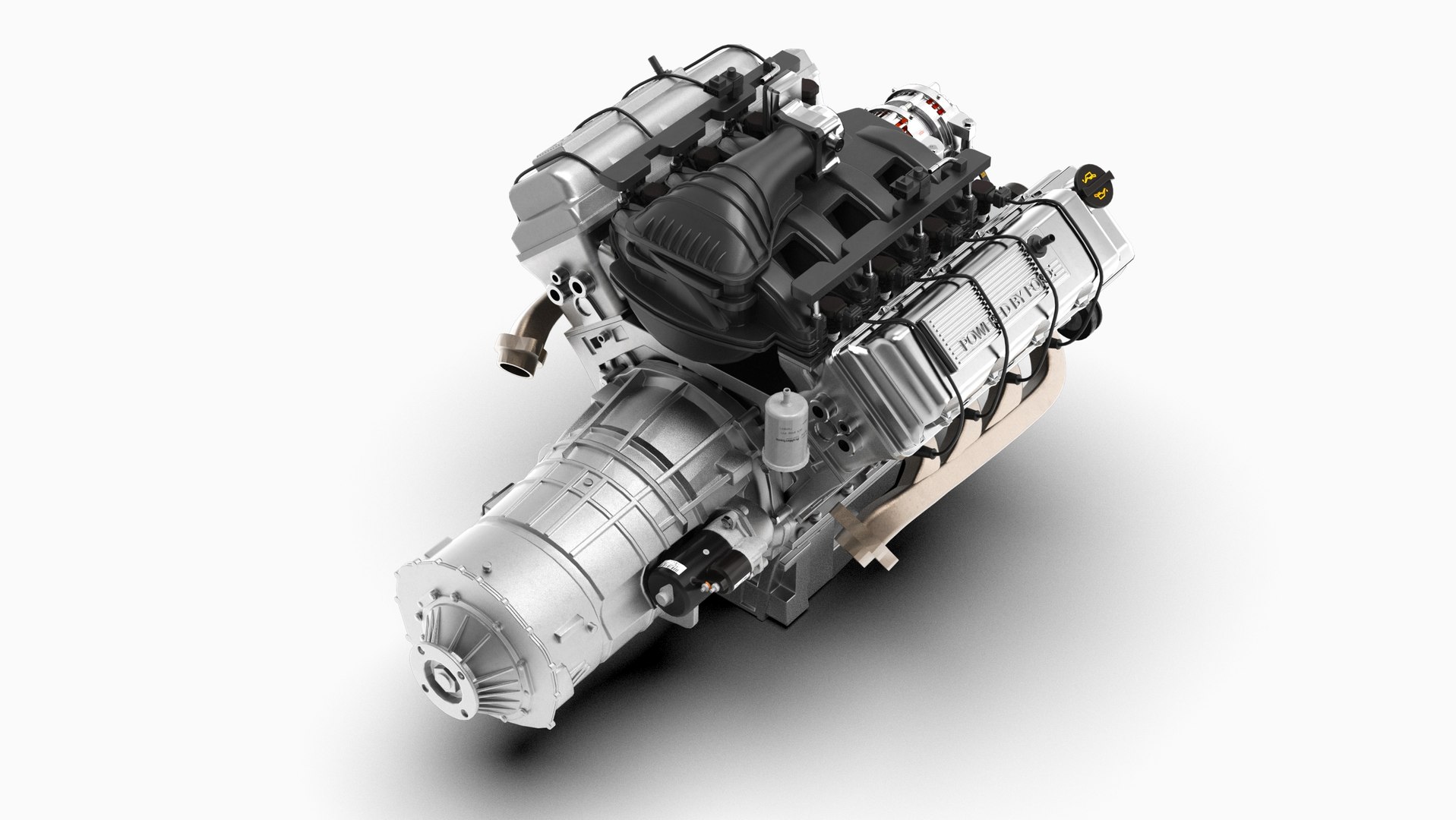 Ford F150 V8 Engine 3D Model - TurboSquid 2307159