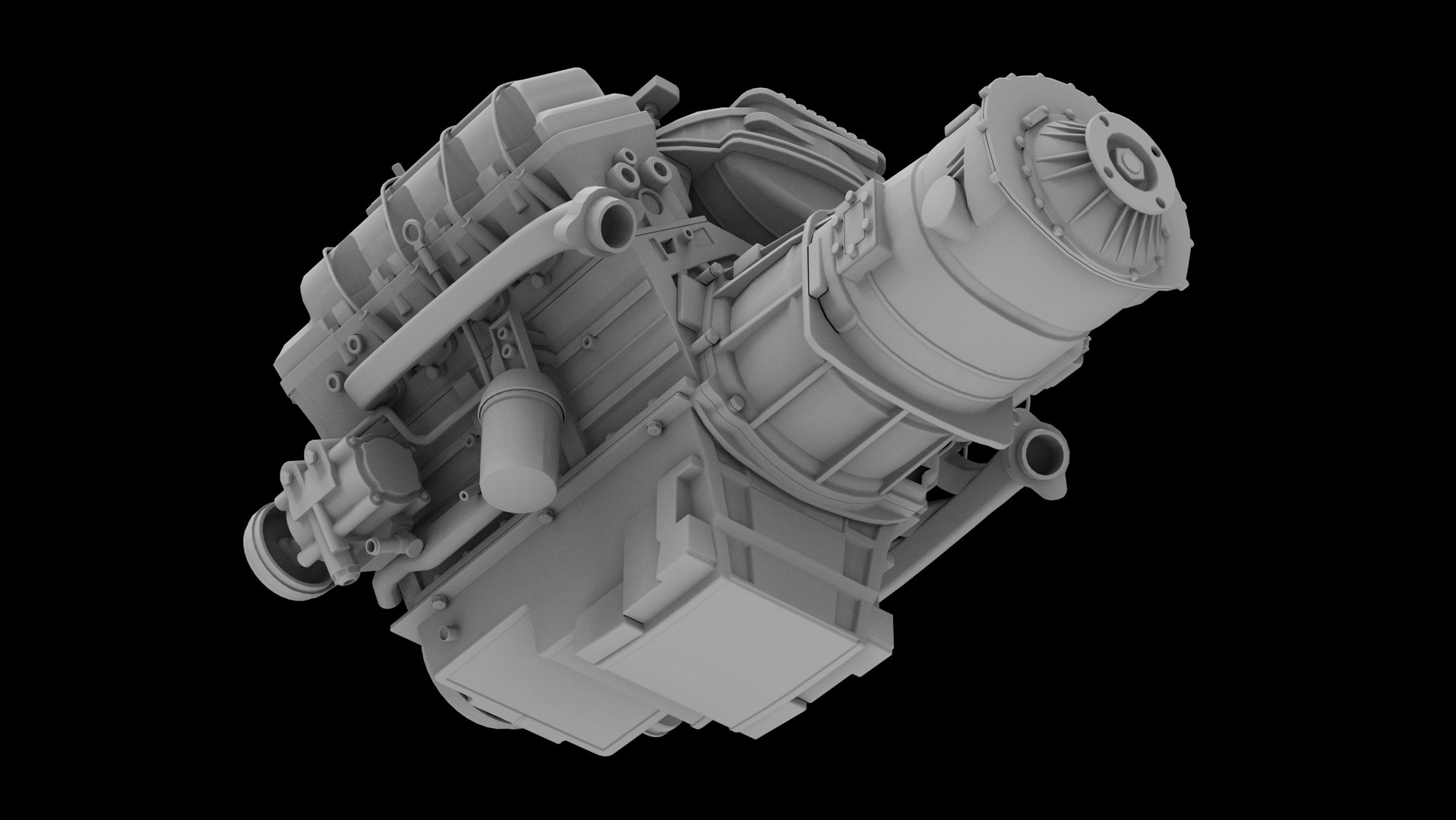 Ford F150 V8 Engine 3D Model - TurboSquid 2307159