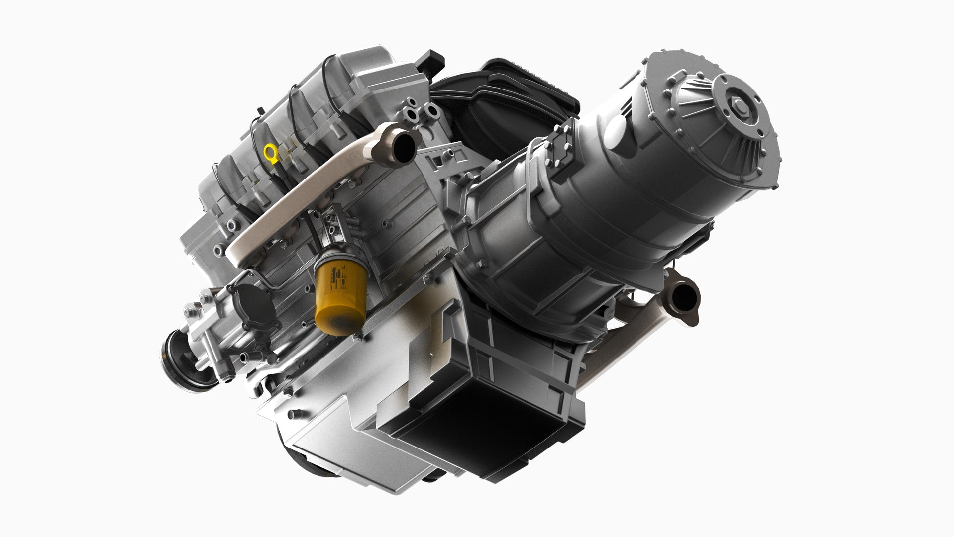 Ford F150 V8 Engine 3D Model - TurboSquid 2307159