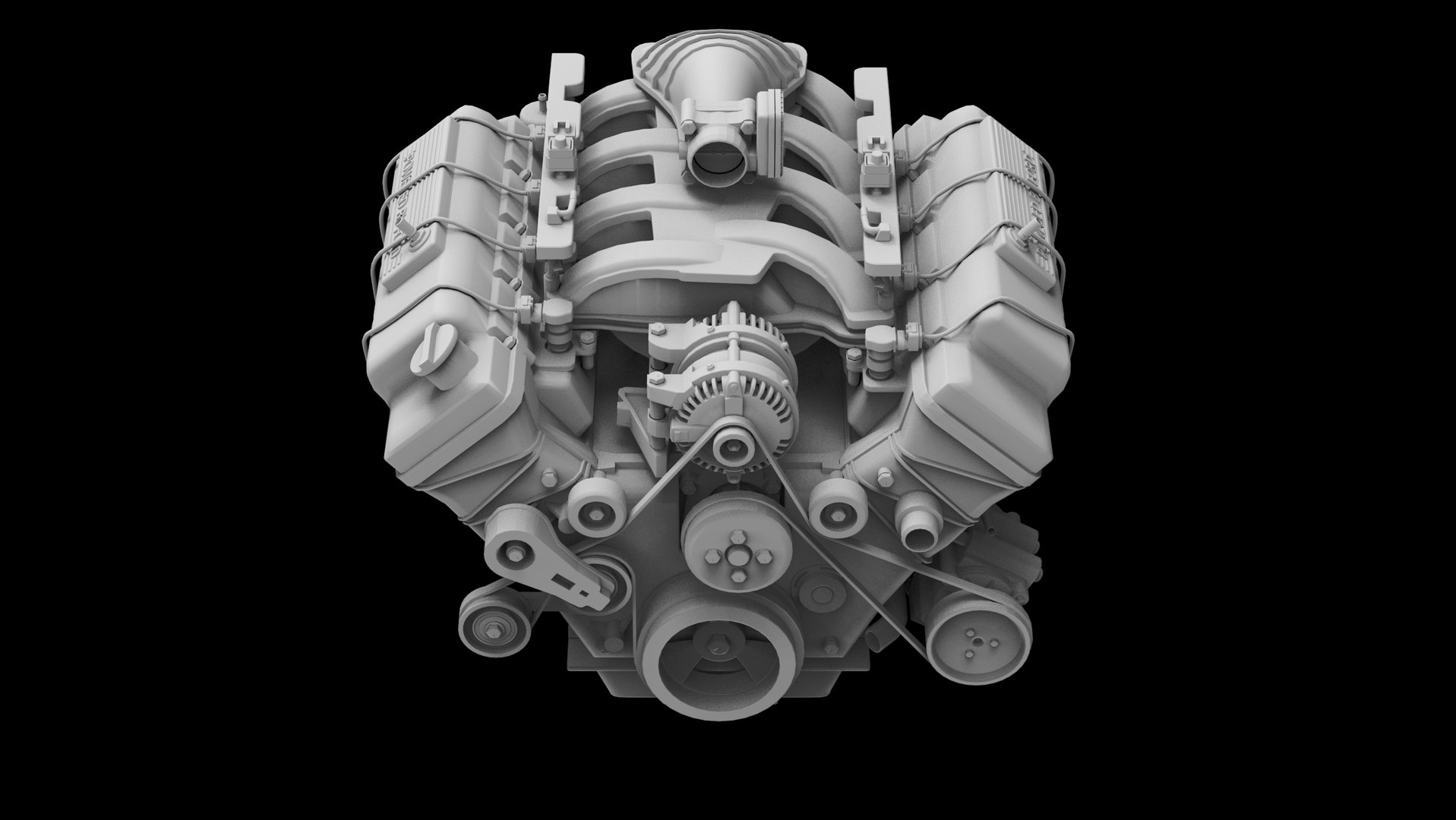 Ford F150 V8 Engine 3D Model - TurboSquid 2307159