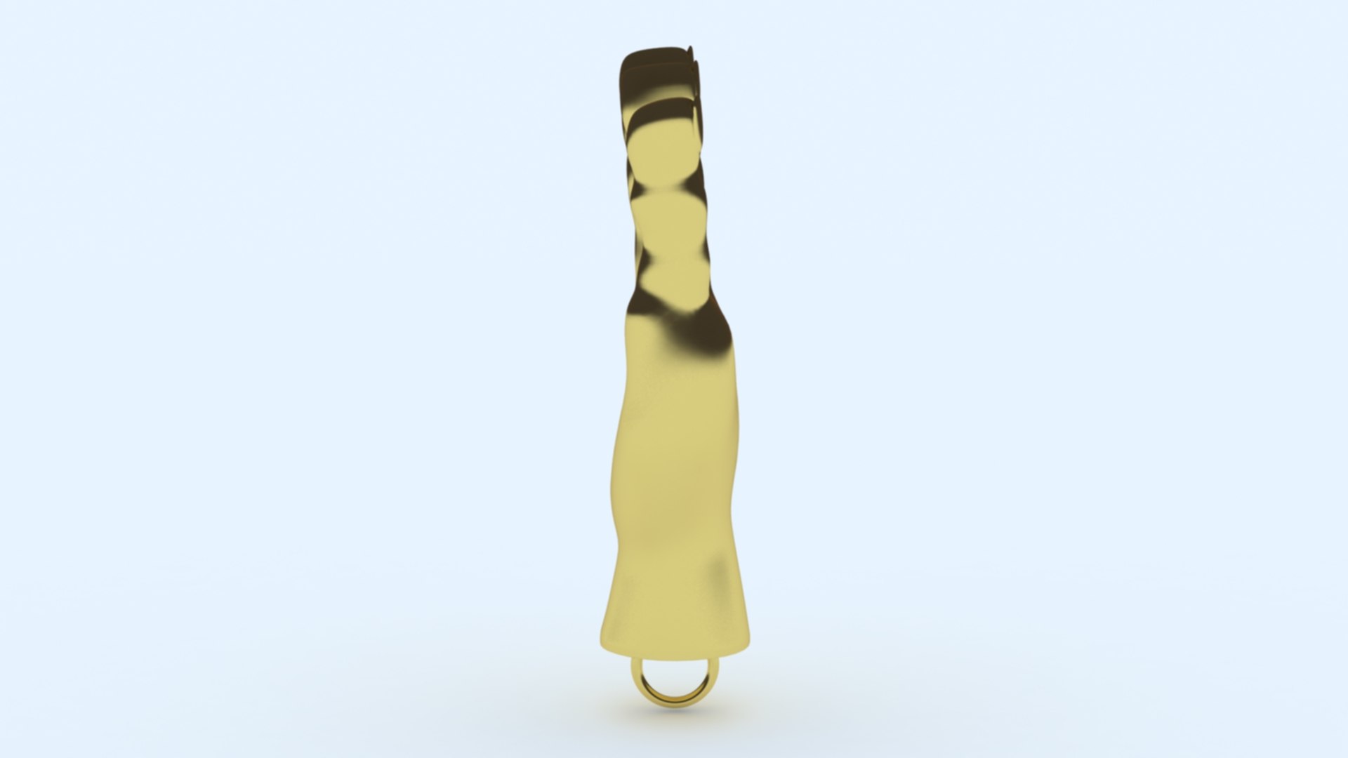 Hand Keychain 3D Model - TurboSquid 1892280