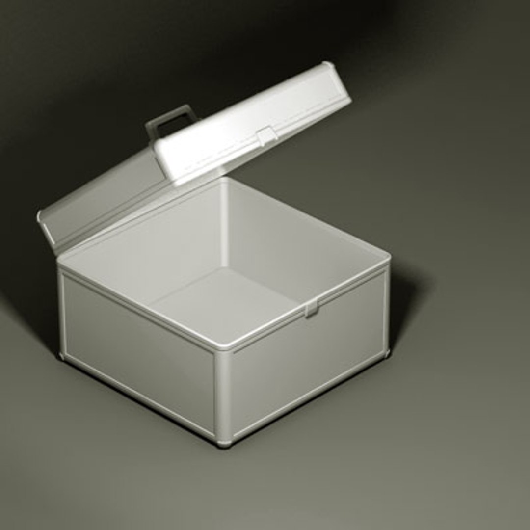 3d Box Case Model