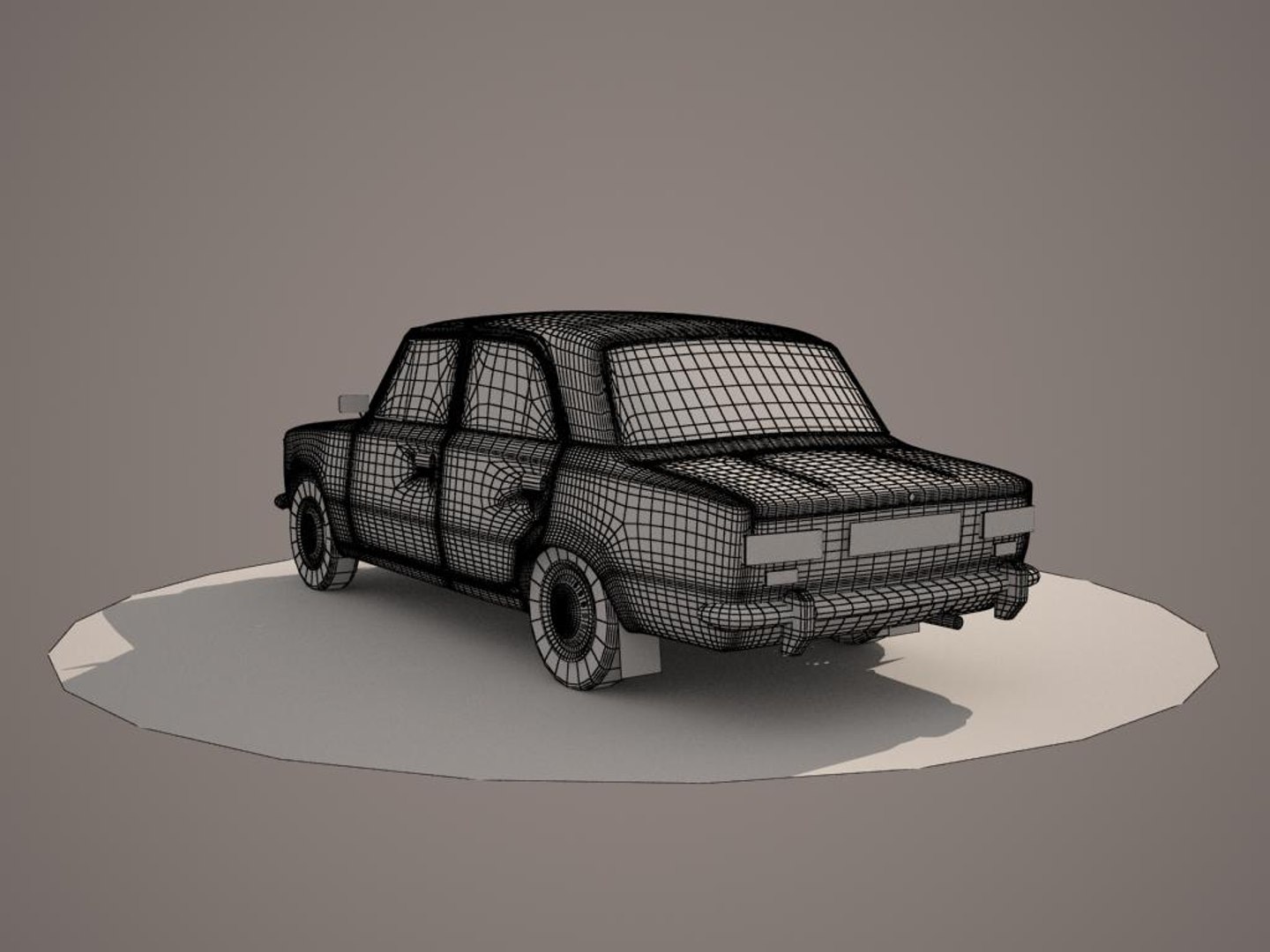 3d Vaz-2101 -2101 Model