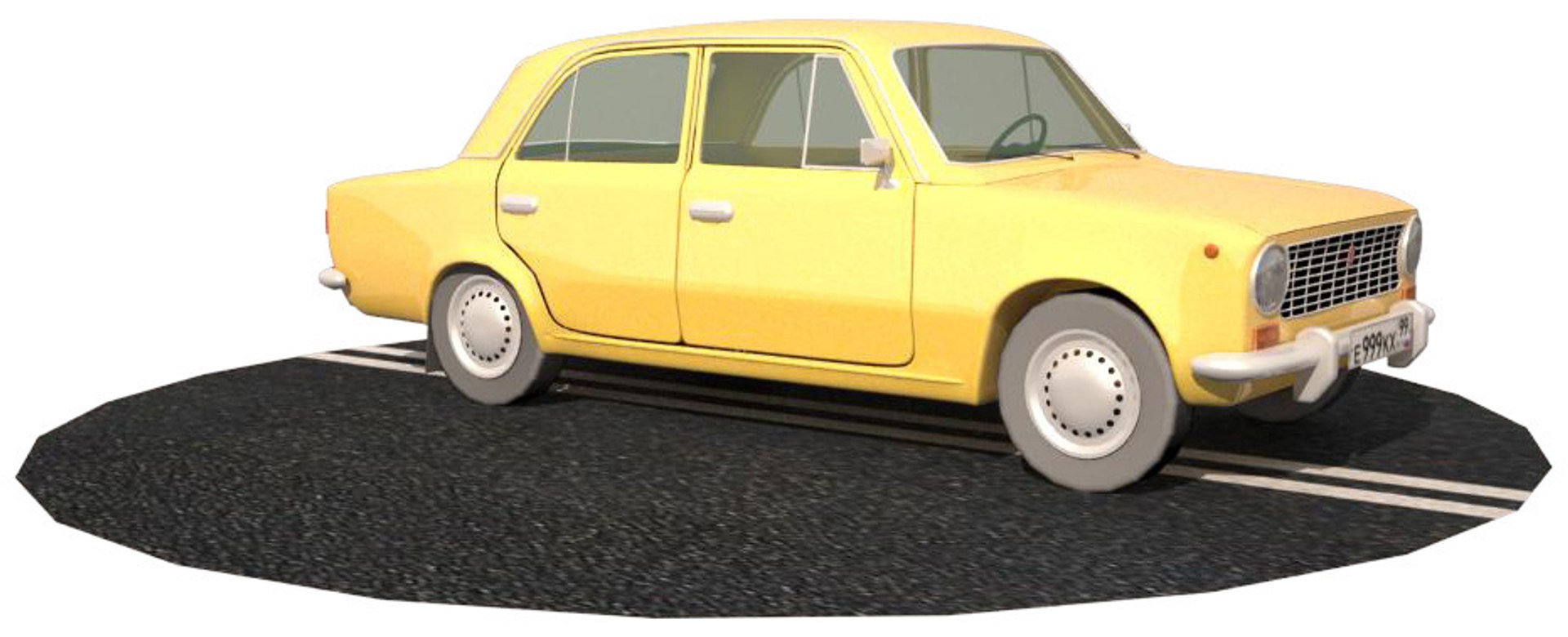 3d Vaz-2101 -2101 Model