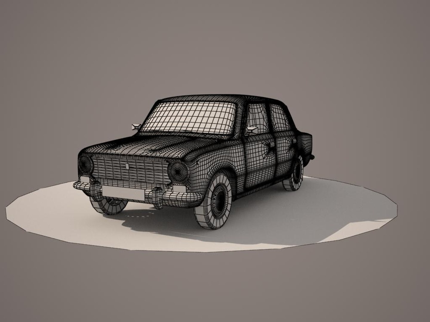 3d vaz-2101 -2101 model