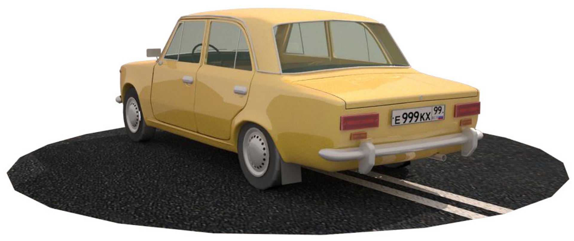 3d Vaz-2101 -2101 Model