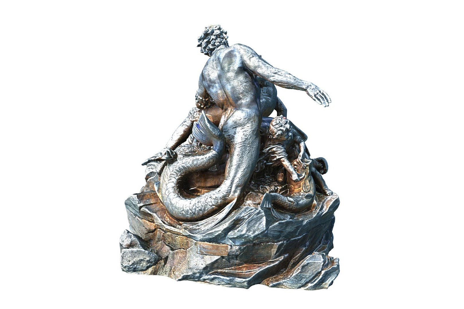 Satyr Statue 3d Obj