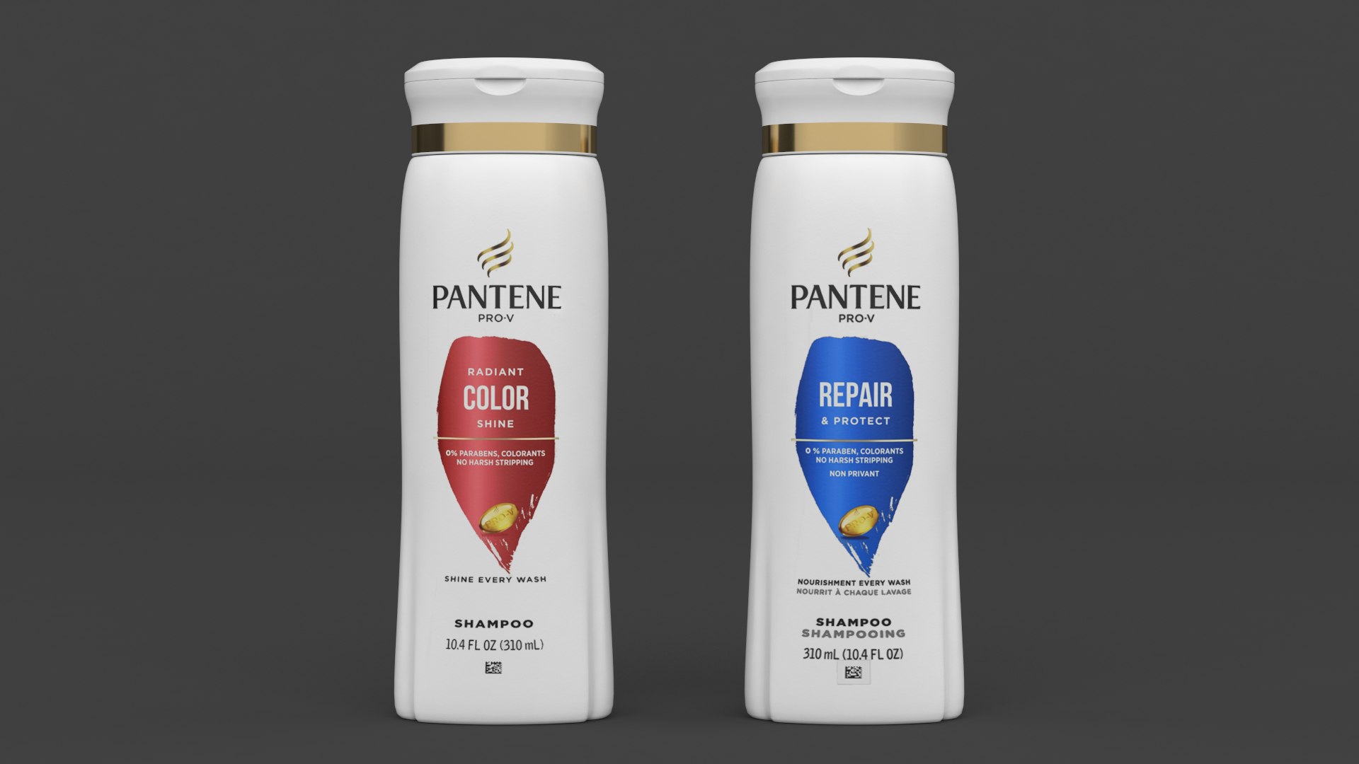 Pantene Shampoo 3D Model - TurboSquid 1985465
