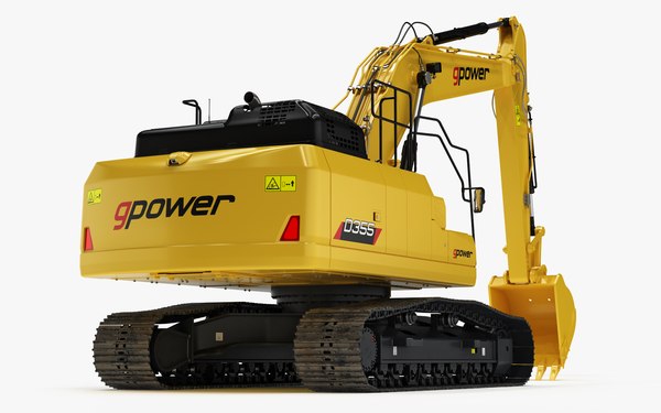 Excavator Tracked Generic v33Dモデル - TurboSquid 2033530