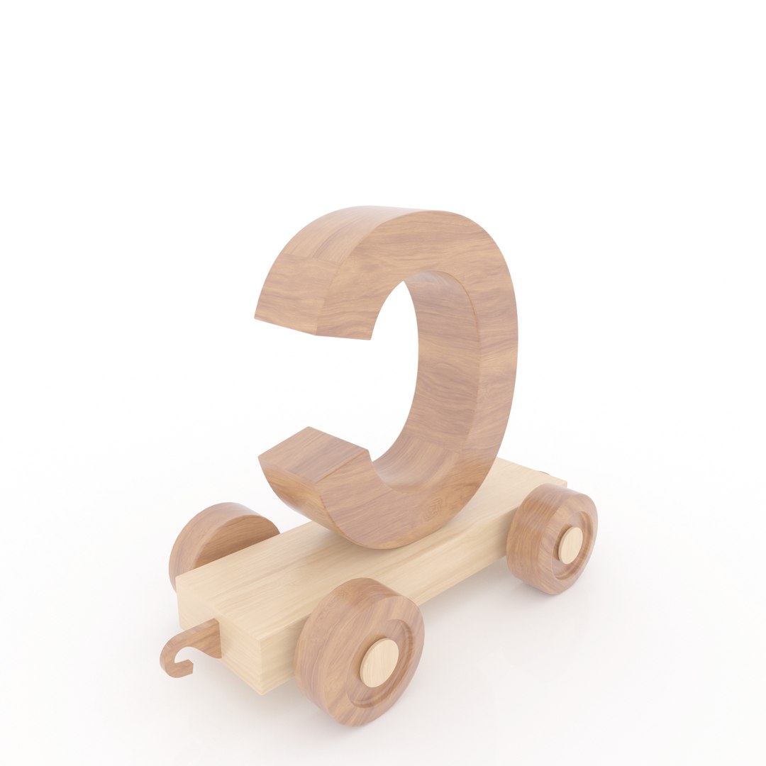 3D Model Letter C Car - TurboSquid 1559537