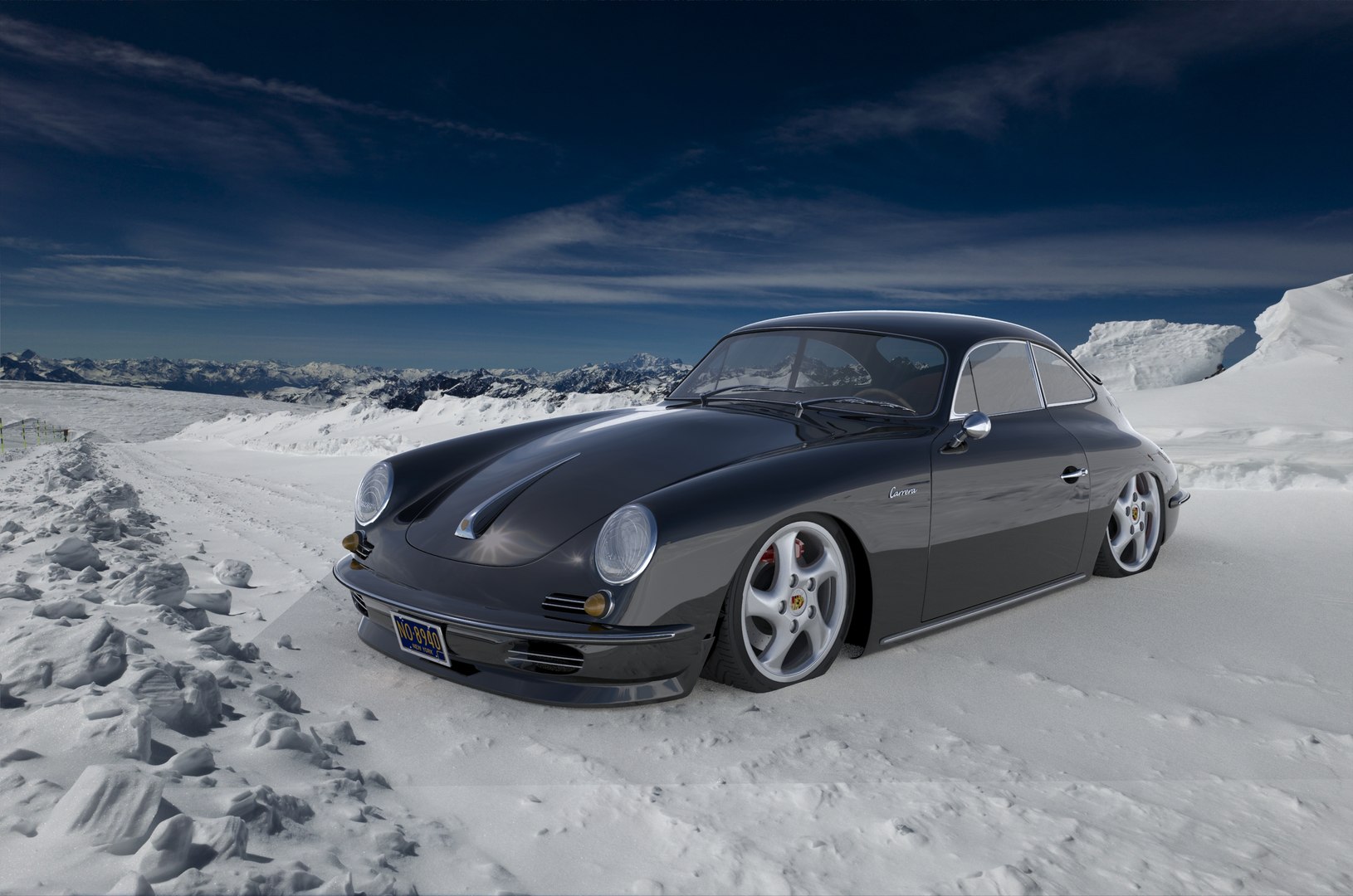 3D Porsche 356 Custom Modified - TurboSquid 1976268