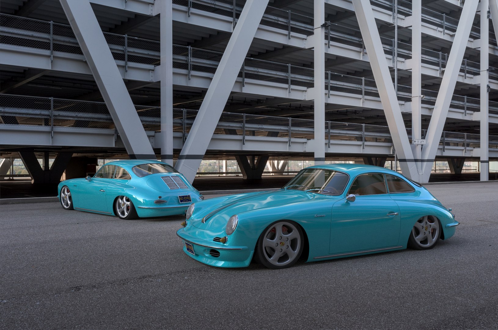 3D Porsche 356 Custom Modified - TurboSquid 1976268