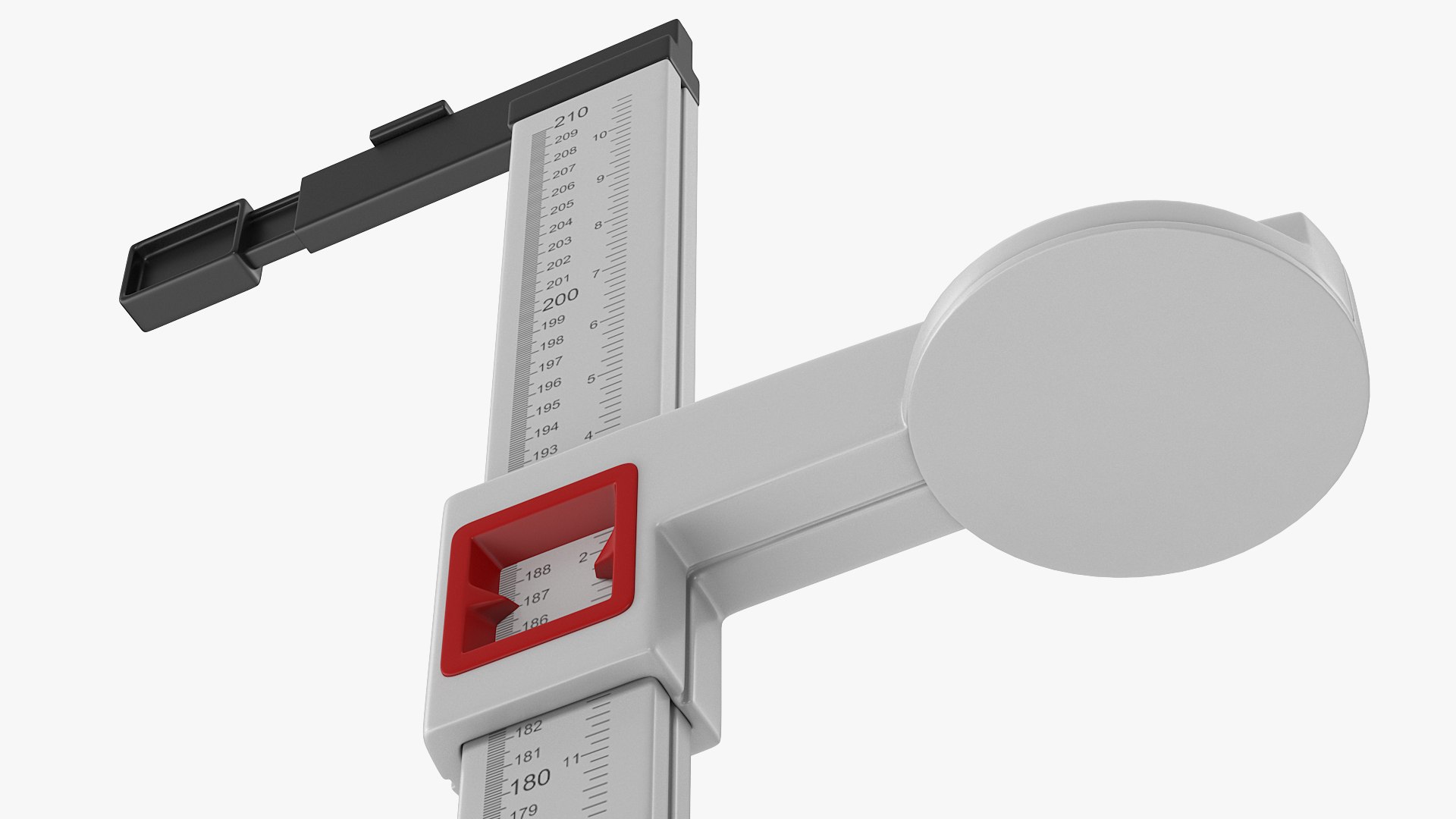 3D Seca 213 Portable Stadiometer Model - TurboSquid 1642549