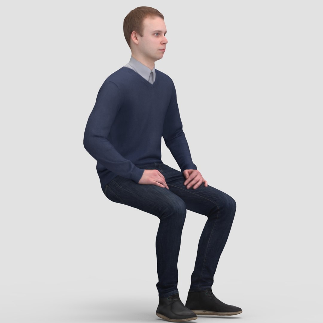 Human Man 3d Model