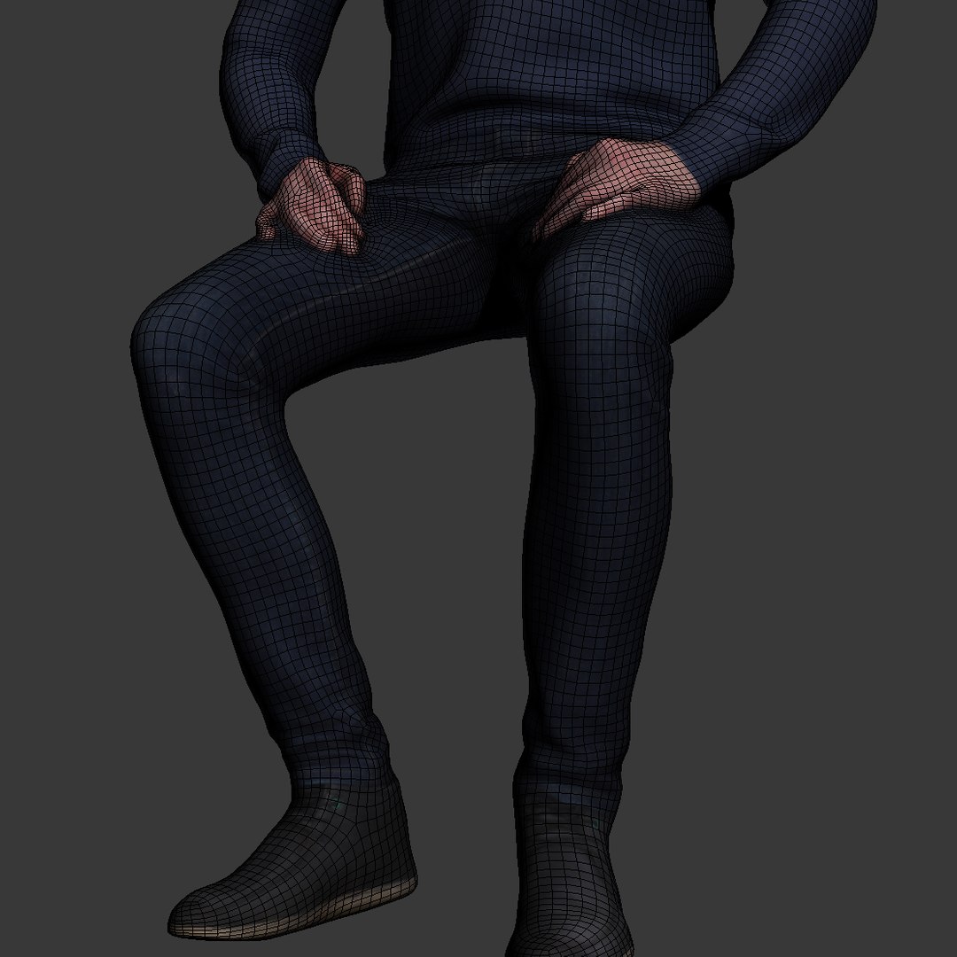 Human Man 3d Model