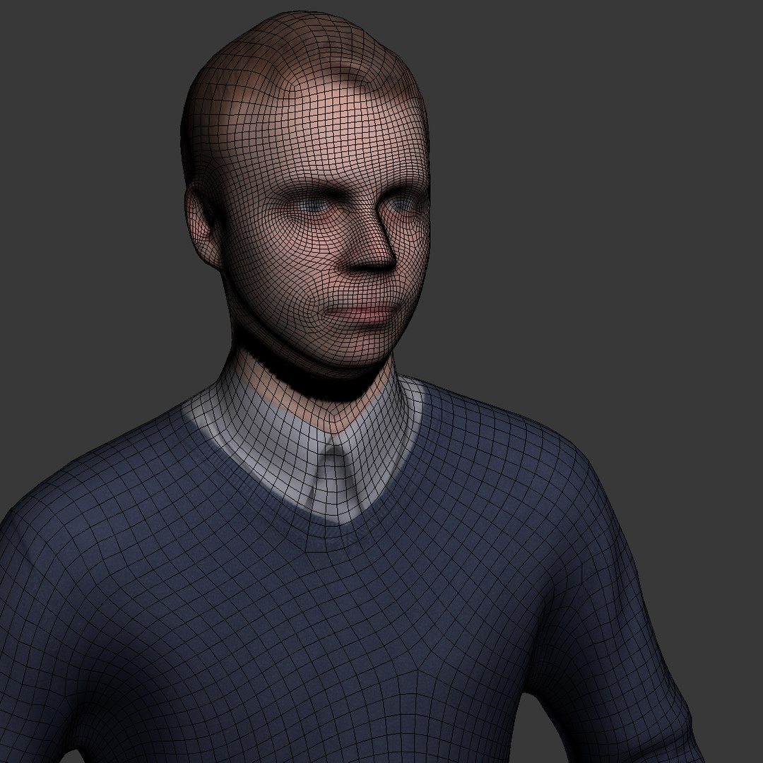 Human Man 3d Model