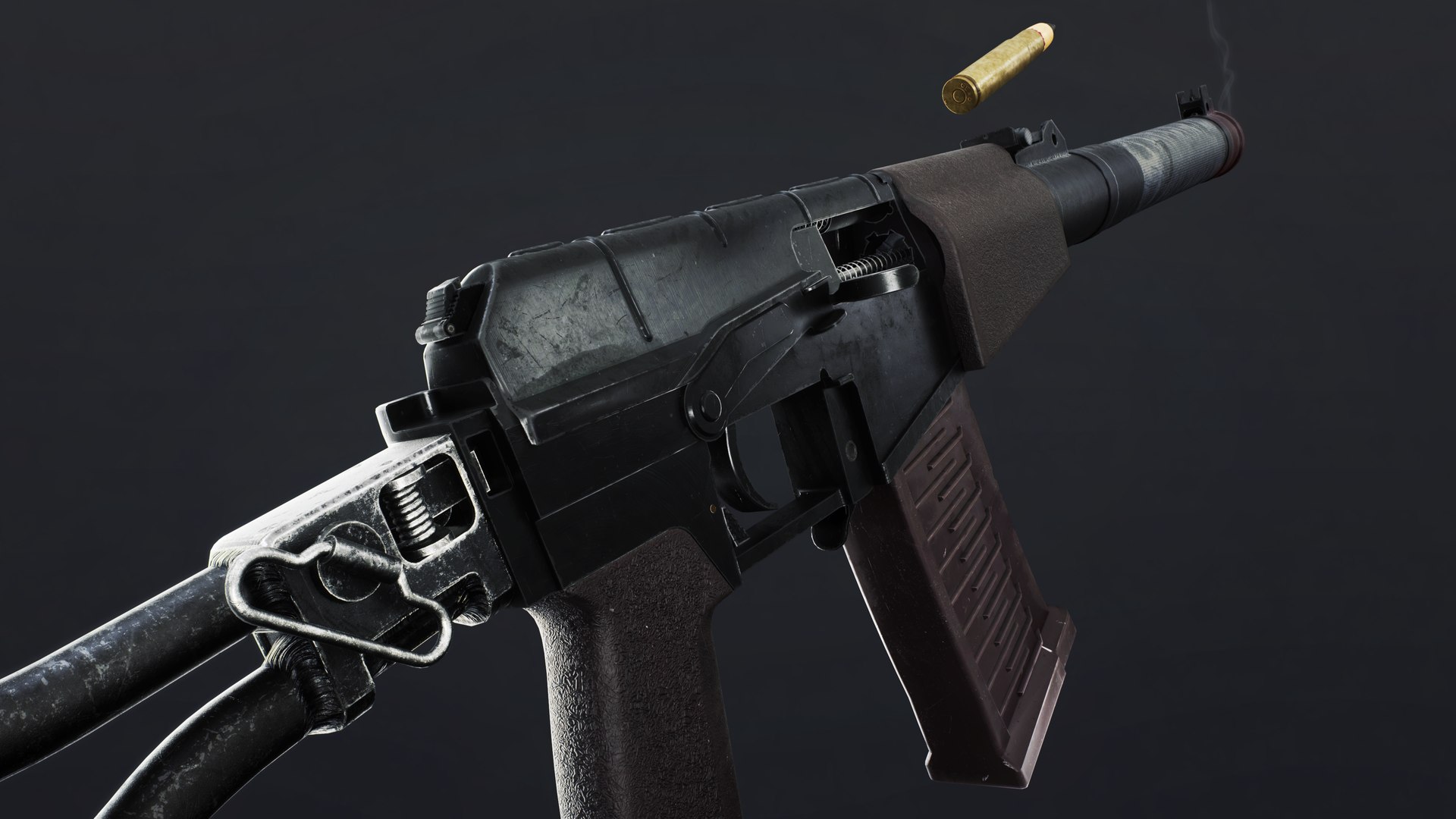 3D Model AS VAL Game Ready Weapon - TurboSquid 2041810